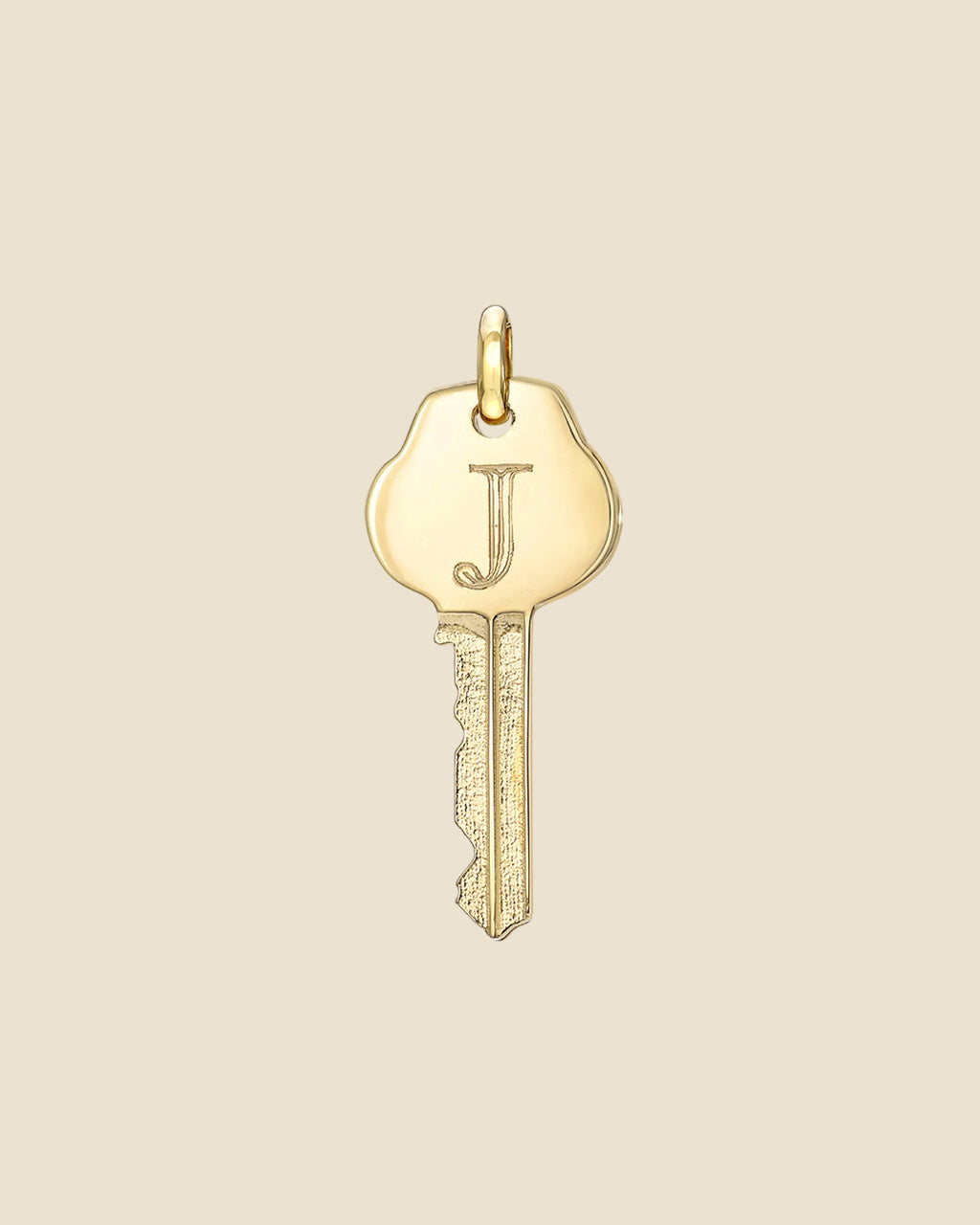 14k Gold Key Pendant – Falena